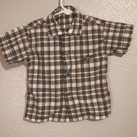 Vintage | Shirts & Tops | 97s Jack Tar Togs Plaid Shirt Size 4 | Poshmark